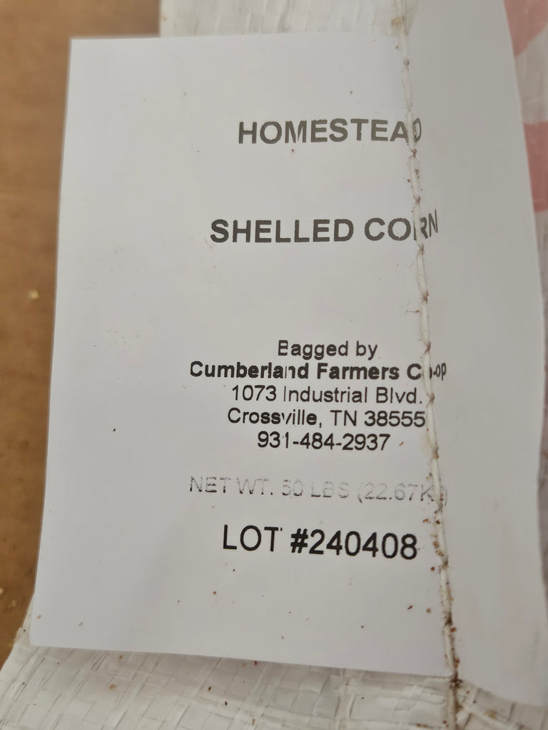 Homestead Whole Corn – Heritage Farm Supply, LLC