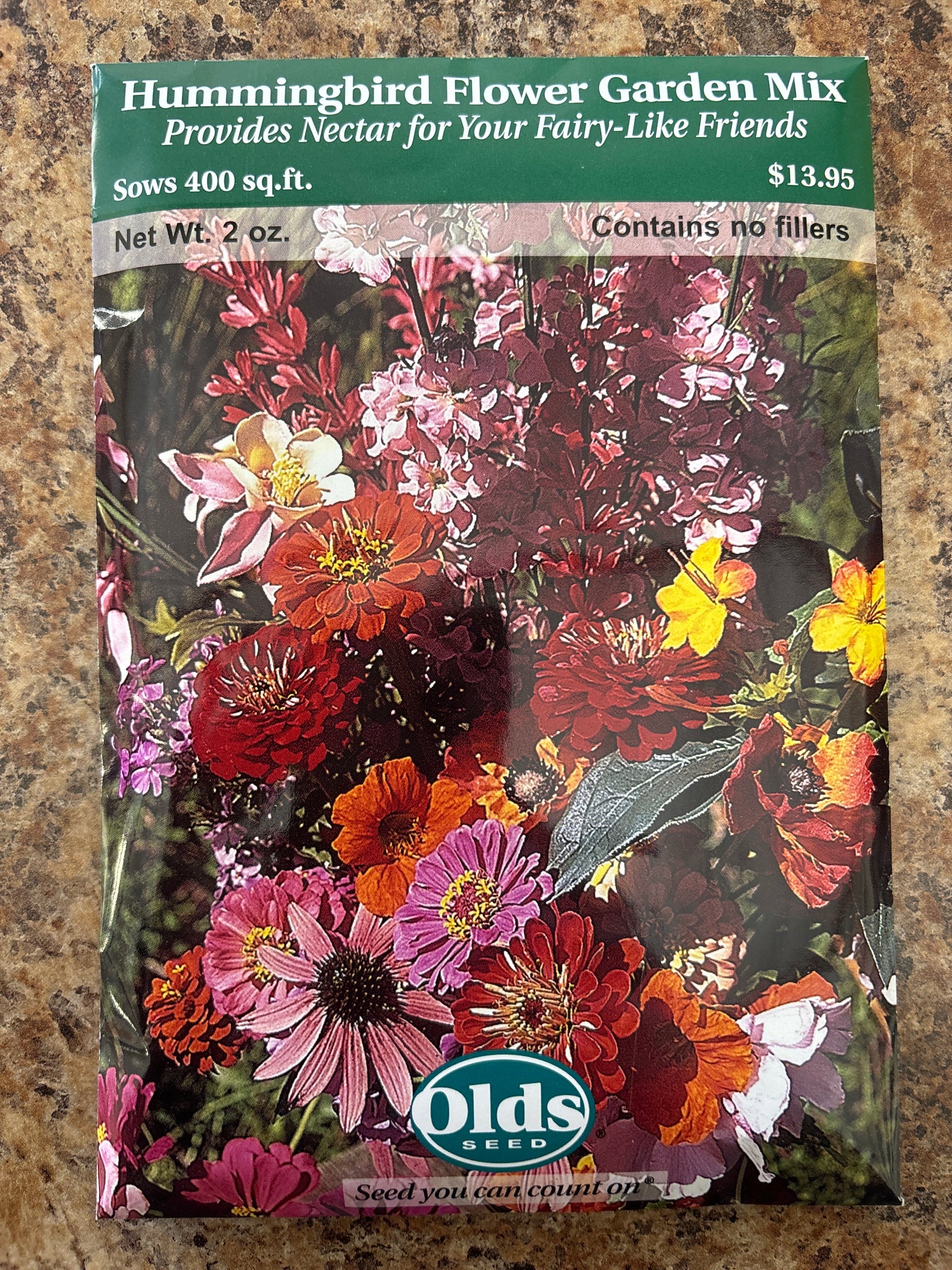 OLDS Hummingbird Flower Garden Mix – Heritage Farm Supply, LLC