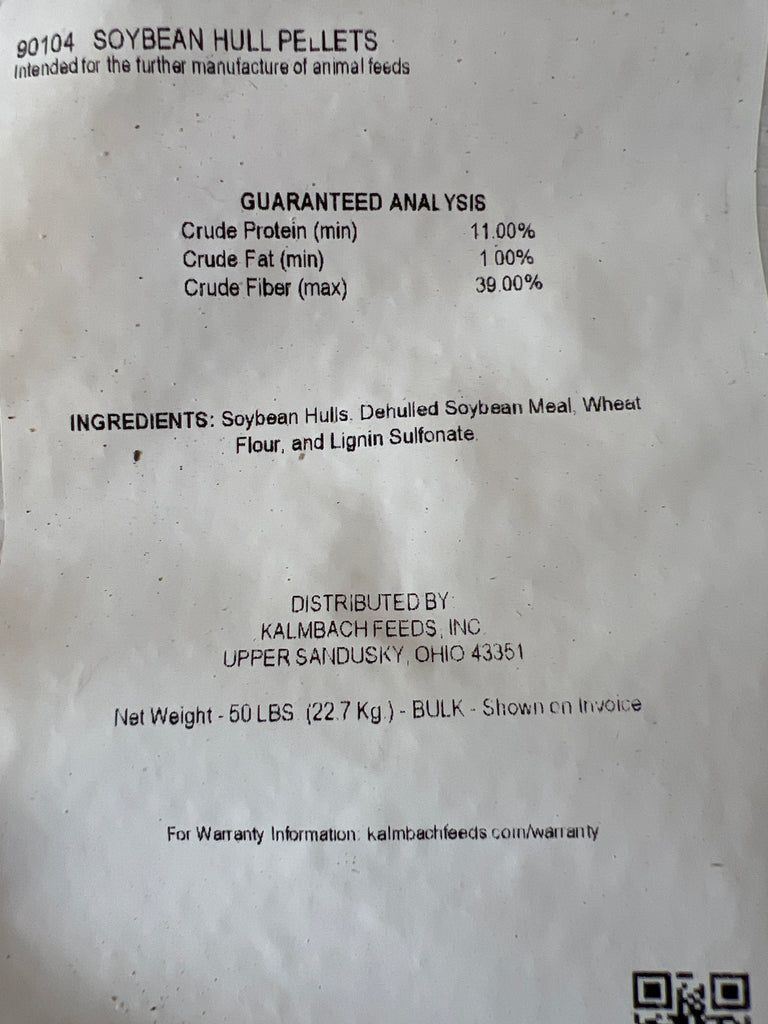 Soybean Hull Pellets – Heritage Farm Supply, LLC