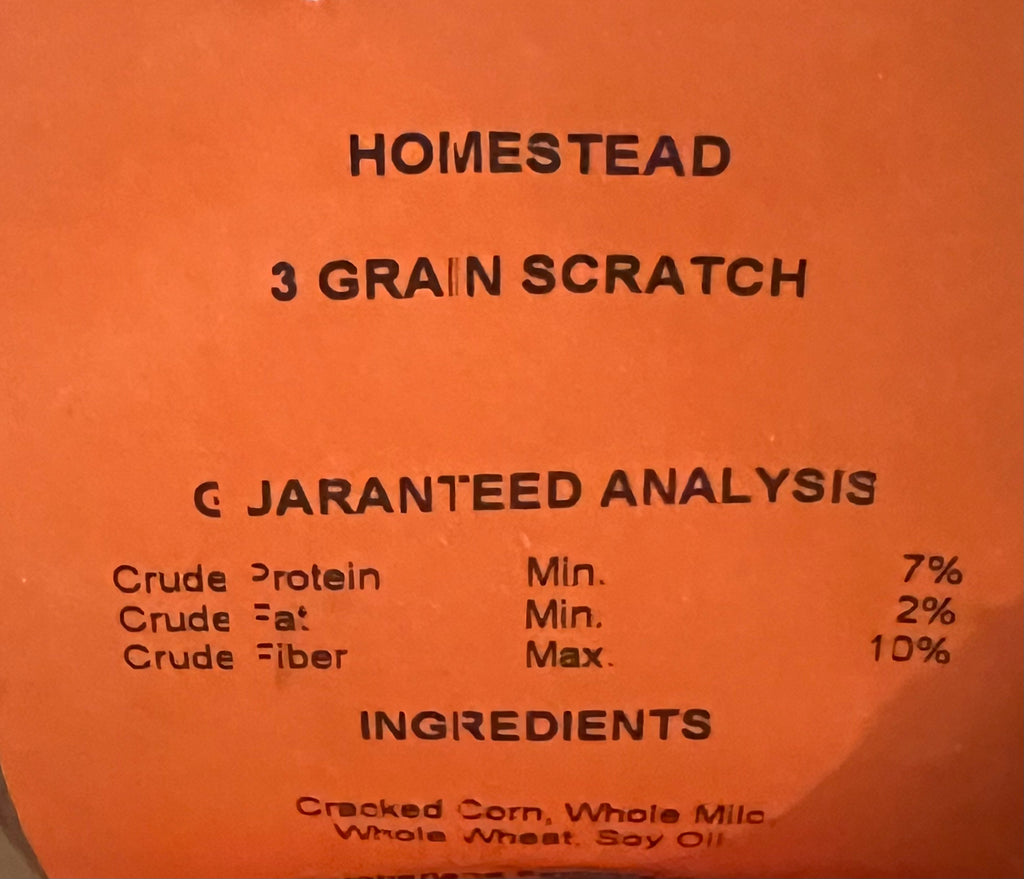 Homestead 3 way scratch – Heritage Farm Supply, LLC