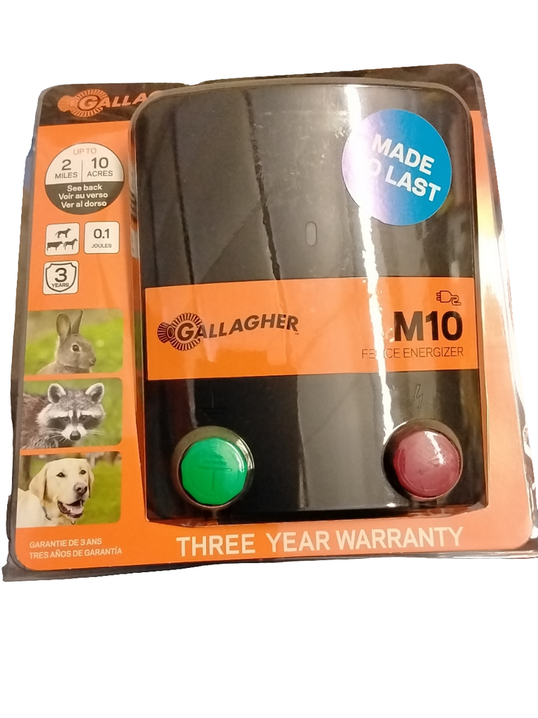 Gallagher Fence Energizer M10 – Heritage Farm Supply, LLC