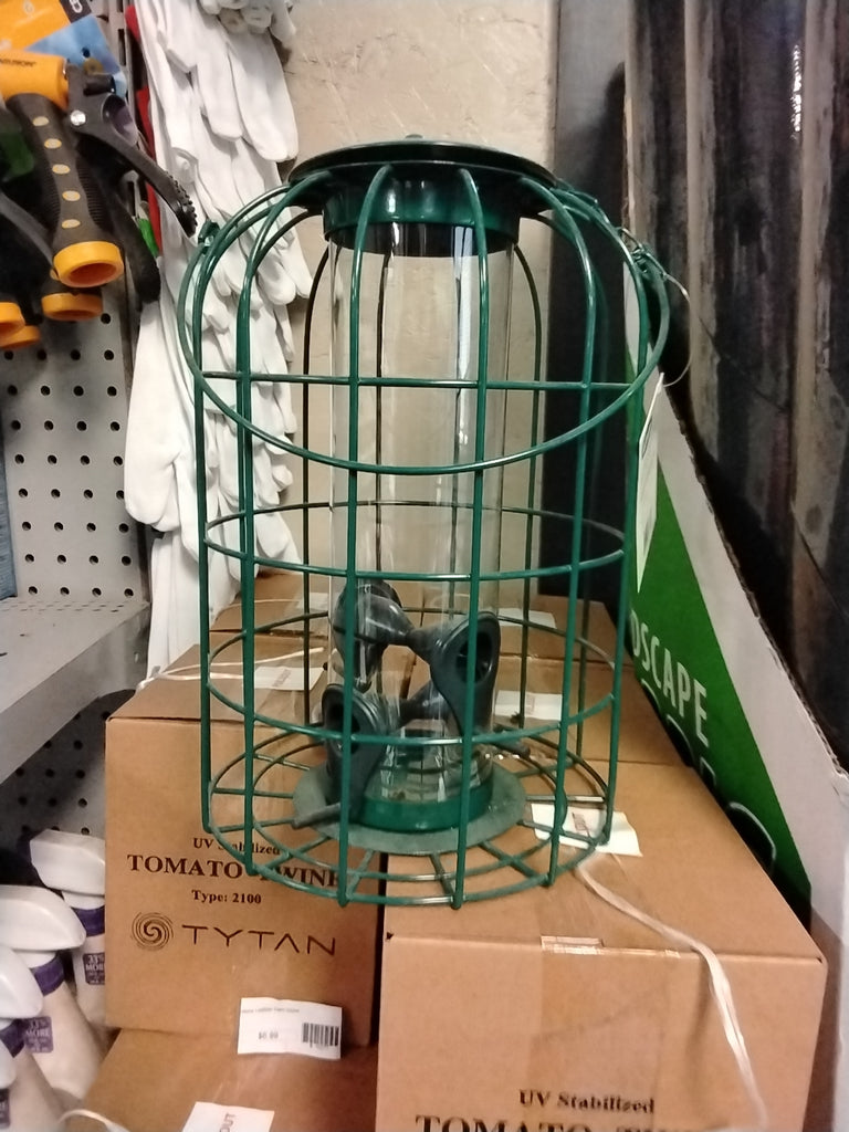 Caged Tube Feeder – Heritage Farm Supply, LLC