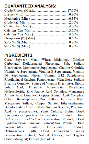 Kalmbach 17% Non-GMO Laying Pellets - 50 lb Bag – Heritage Farm Supply, LLC